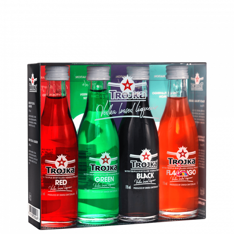 Trojka Vodka Liqueur Green | Grüner Wodka-Likör | drinkdirect.de